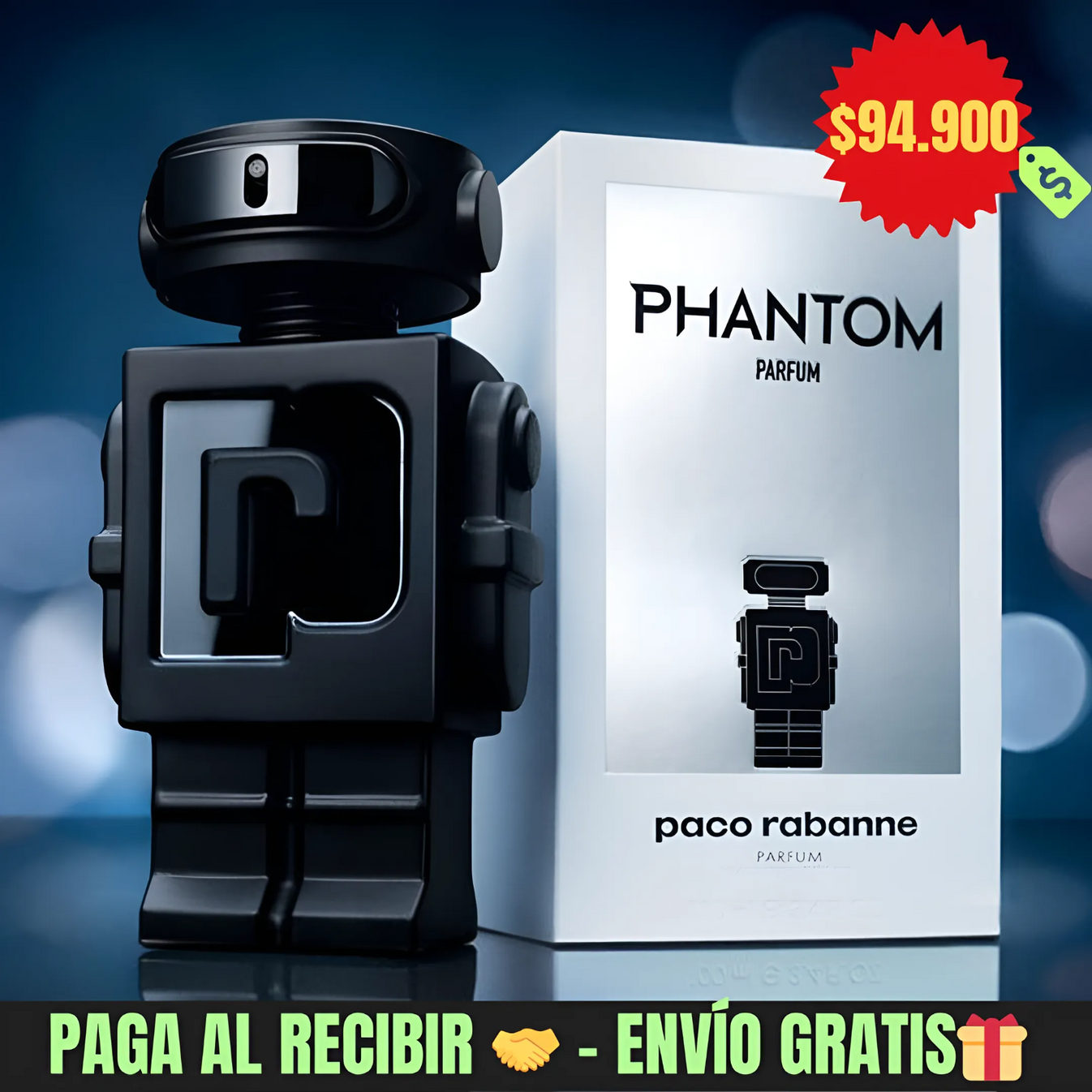 Perfume Phantom Parfum Paco Rabanne - 100ML – Sacramento Perfumería